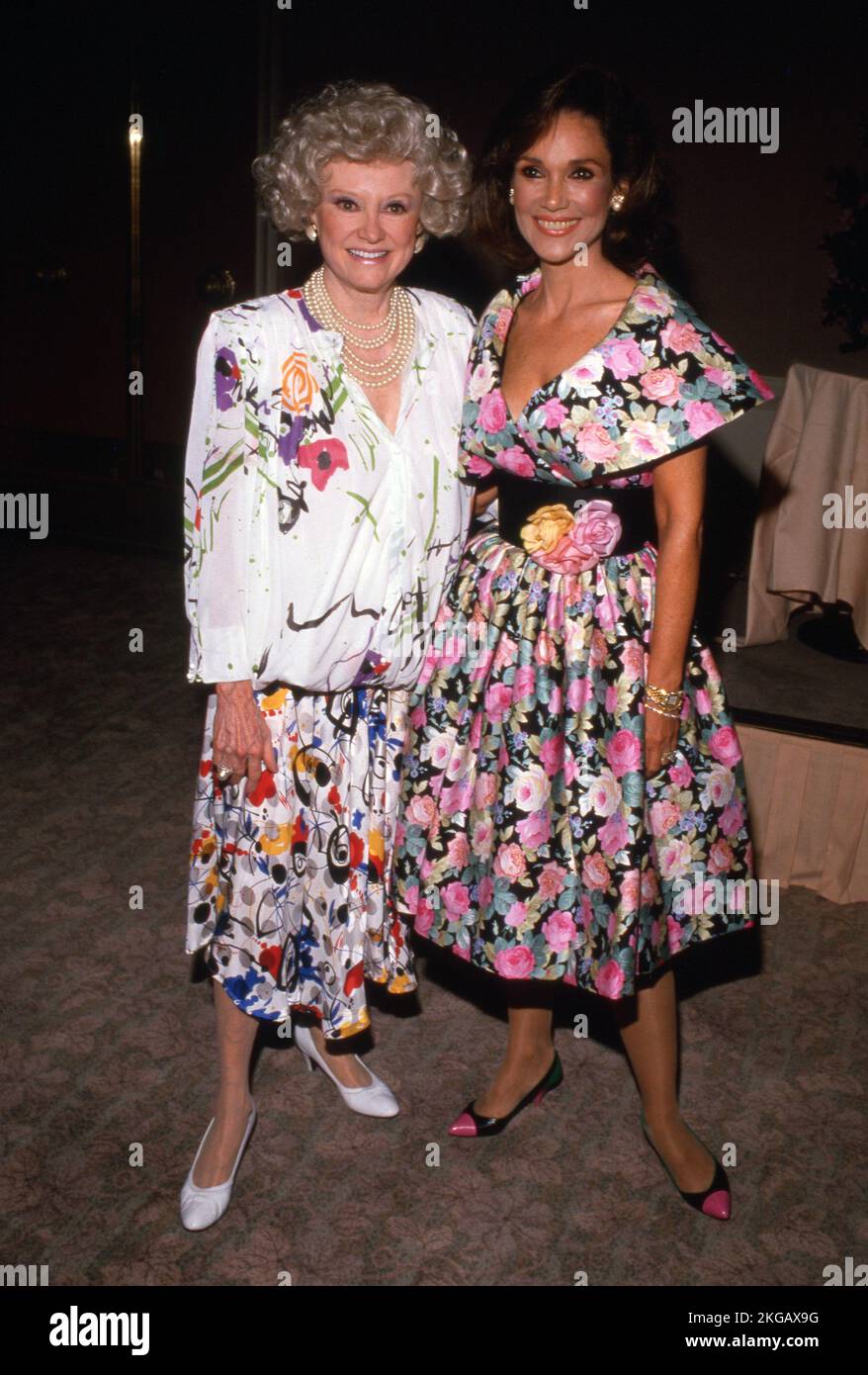 Phyllis Diller and Mary Ann Mobley at the 25th Annual "Women of The ...