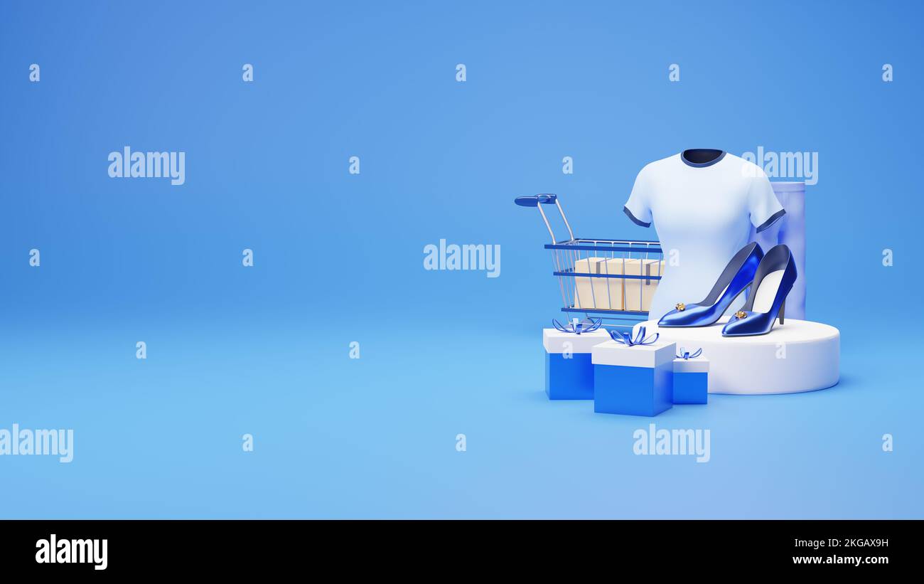 3d rendering Modern special offer banner template Stock Photo - Alamy