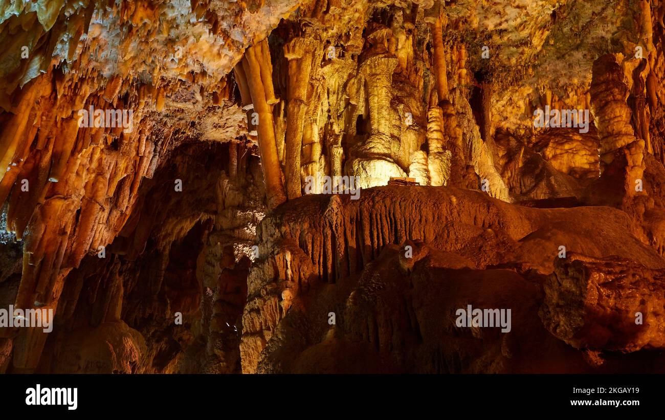 Cave lighting system hi-res stock photography and images - Alamy