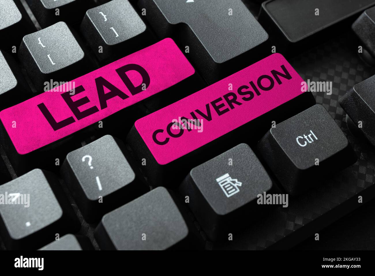 Handwriting text Lead Conversion. Business concept Process of turning a ... Handwriting text Lead Conversion. Business concept Process of turning a ...