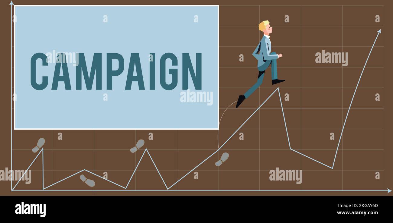 Inspiration showing sign Campaign. Internet Concept organized course of ...
