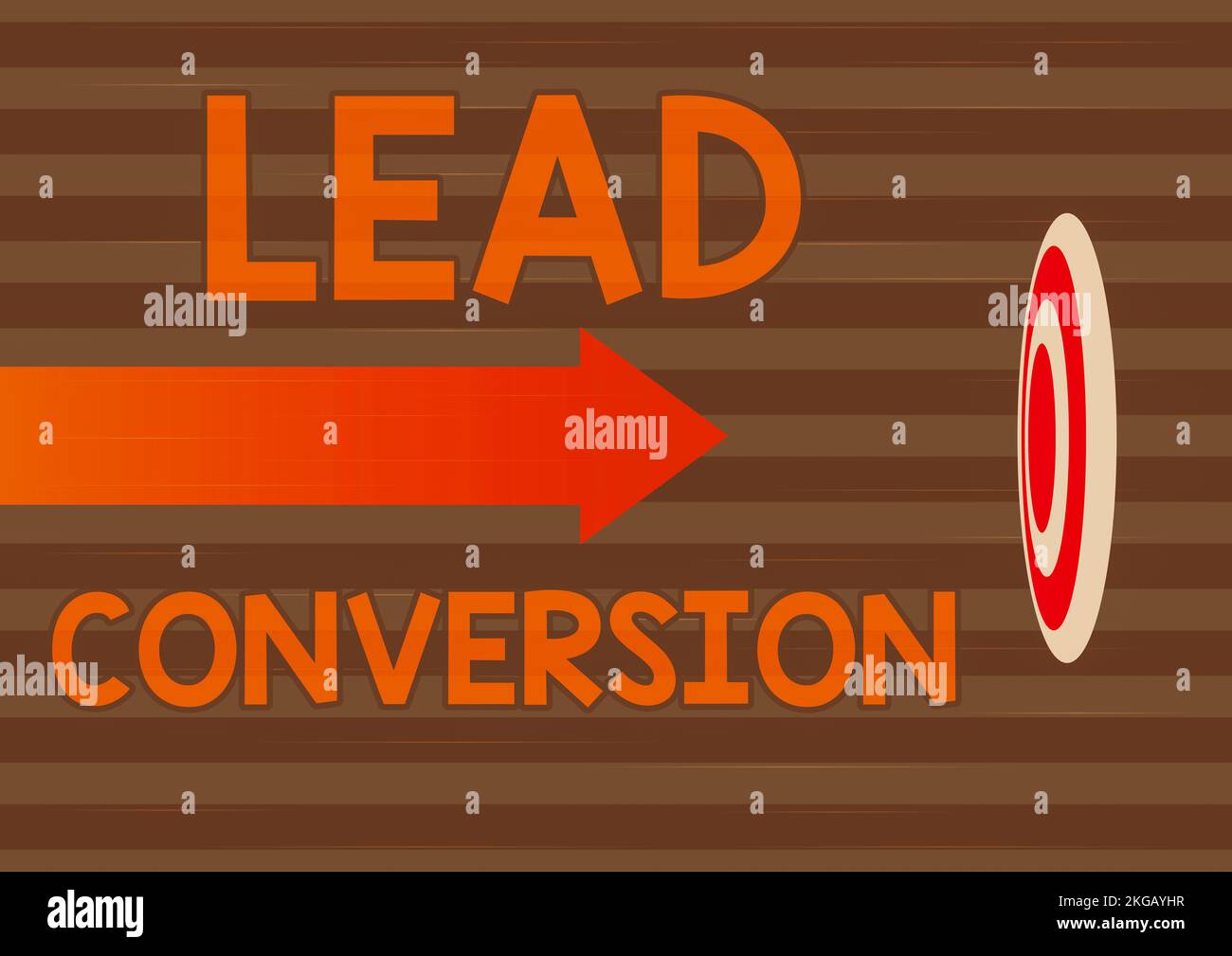 Conceptual display Lead Conversion. Conceptual photo Process of turning ...