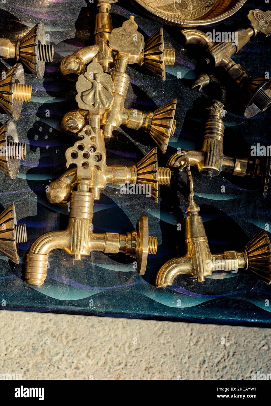 Turkish Ottoman style water tap examples Stock Photo - Alamy