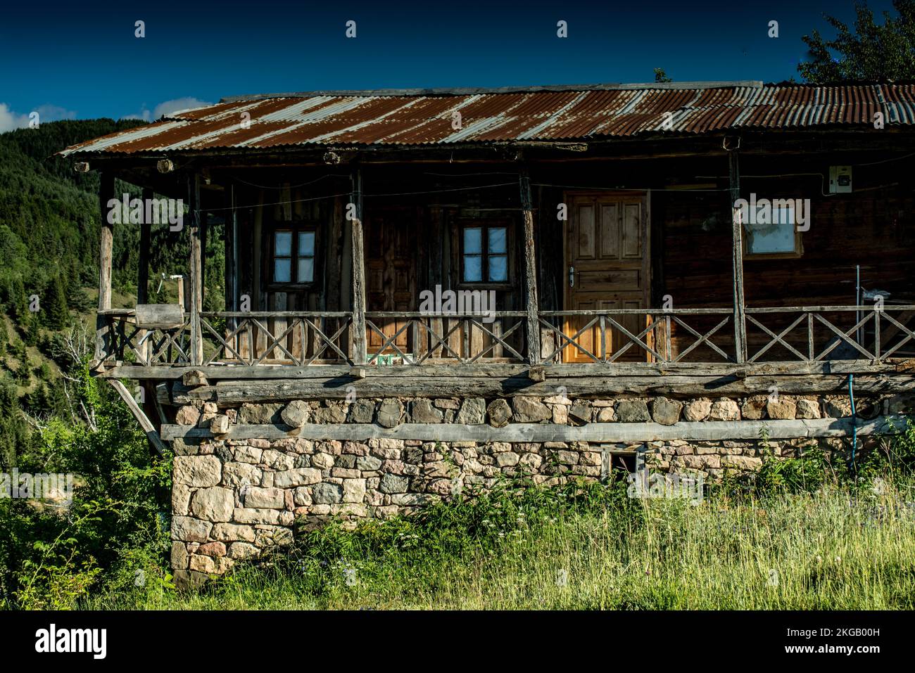 Architectural Example of outstanding Turkish Traditional houses Stock ...