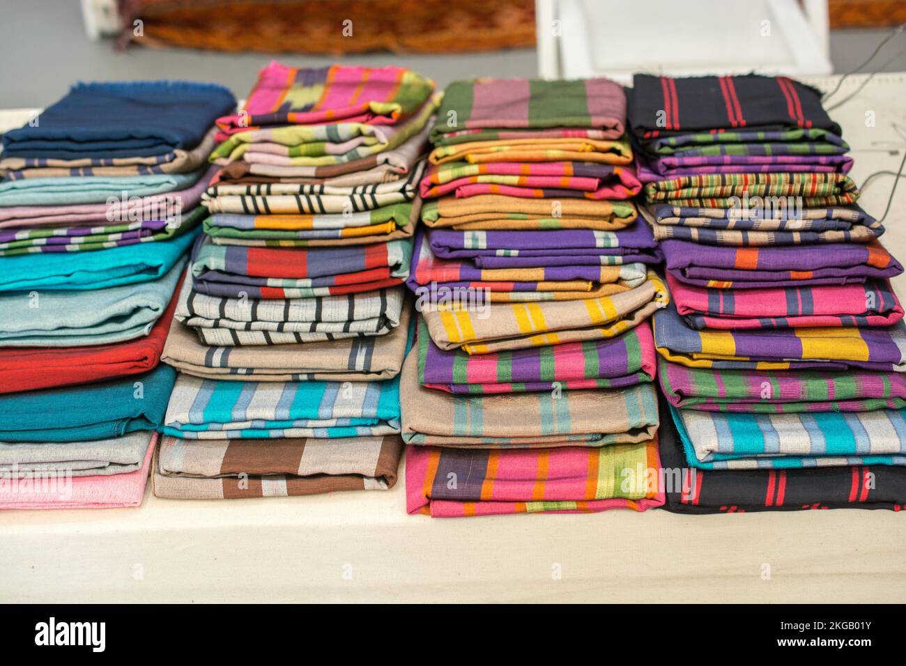 Turksih traditional woman scarf with some embroidery Stock Photo - Alamy