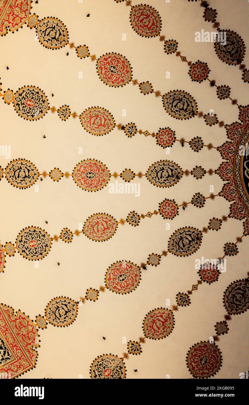 Floral art pattern example of the Ottoman time Stock Photo - Alamy