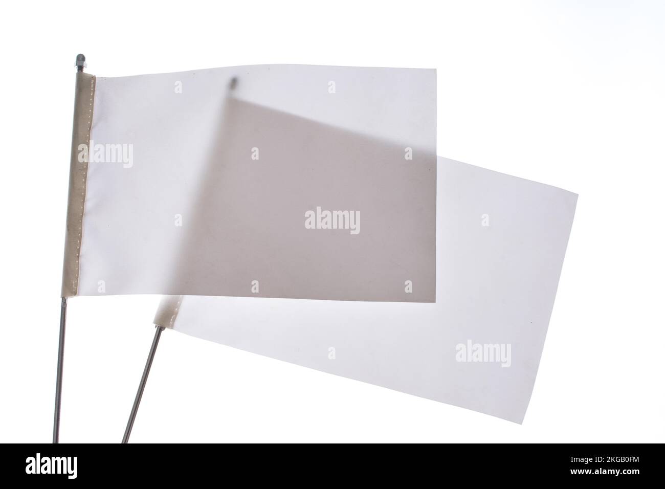 White flags hi-res stock photography and images - Alamy