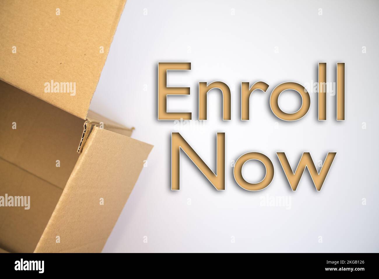 Enroll now word hi-res stock photography and images - Alamy