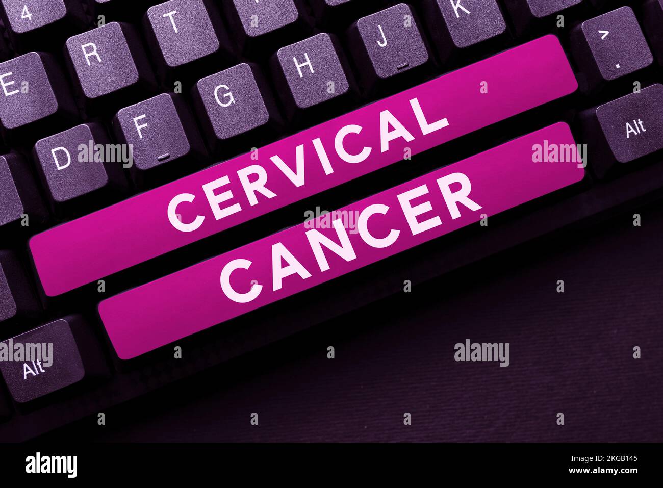 Conceptual display Cervical Cancer. Business idea type of cancer that ...