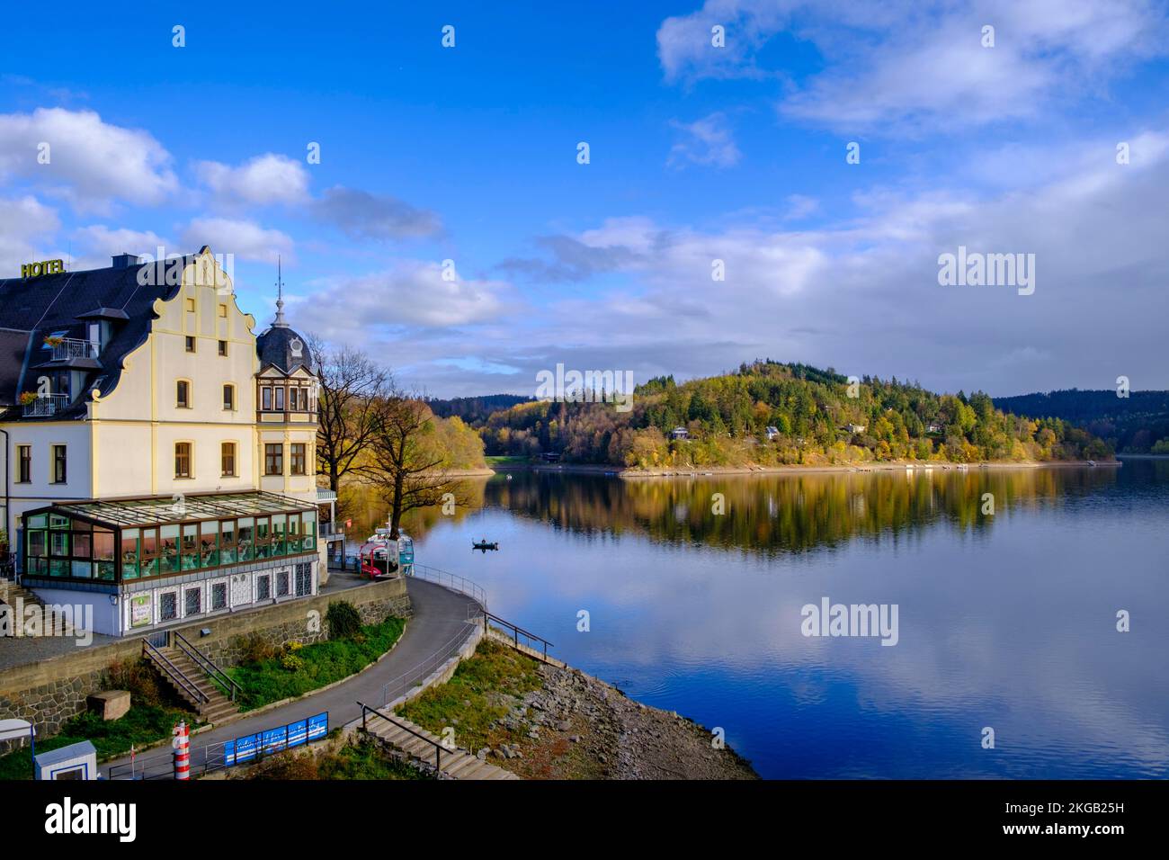 Gasthof Common Crane an der Talsperre Bleiloch, Saalburg-Ebersdorf ...