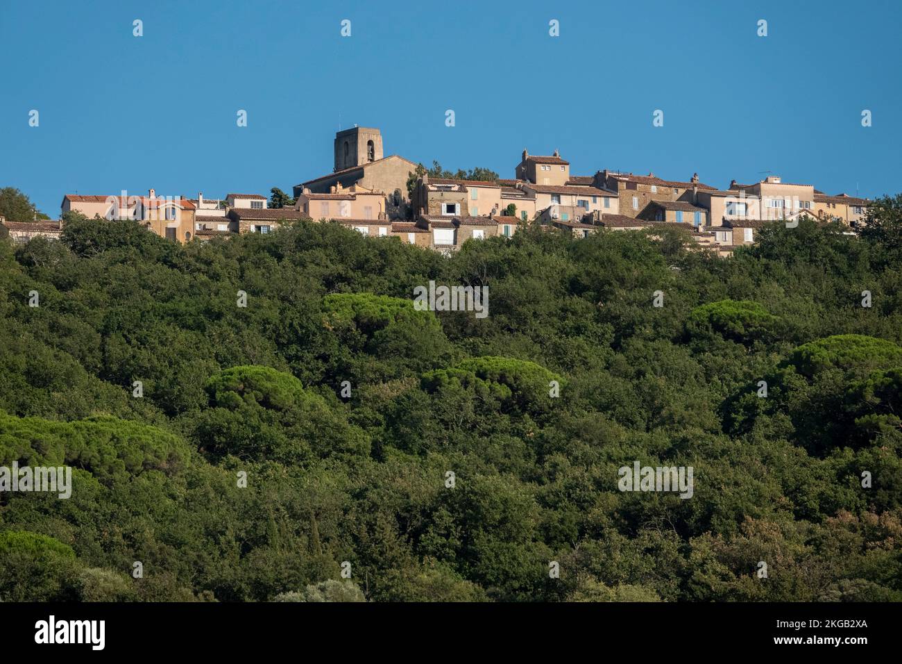 Gassin, beautiful village in France Stock Photo - Alamy