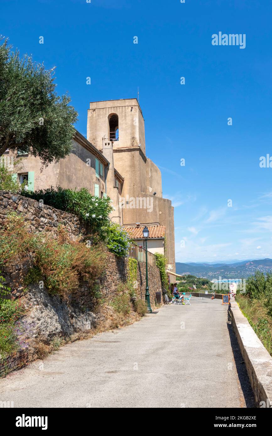 Gassin church, in France Stock Photo - Alamy
