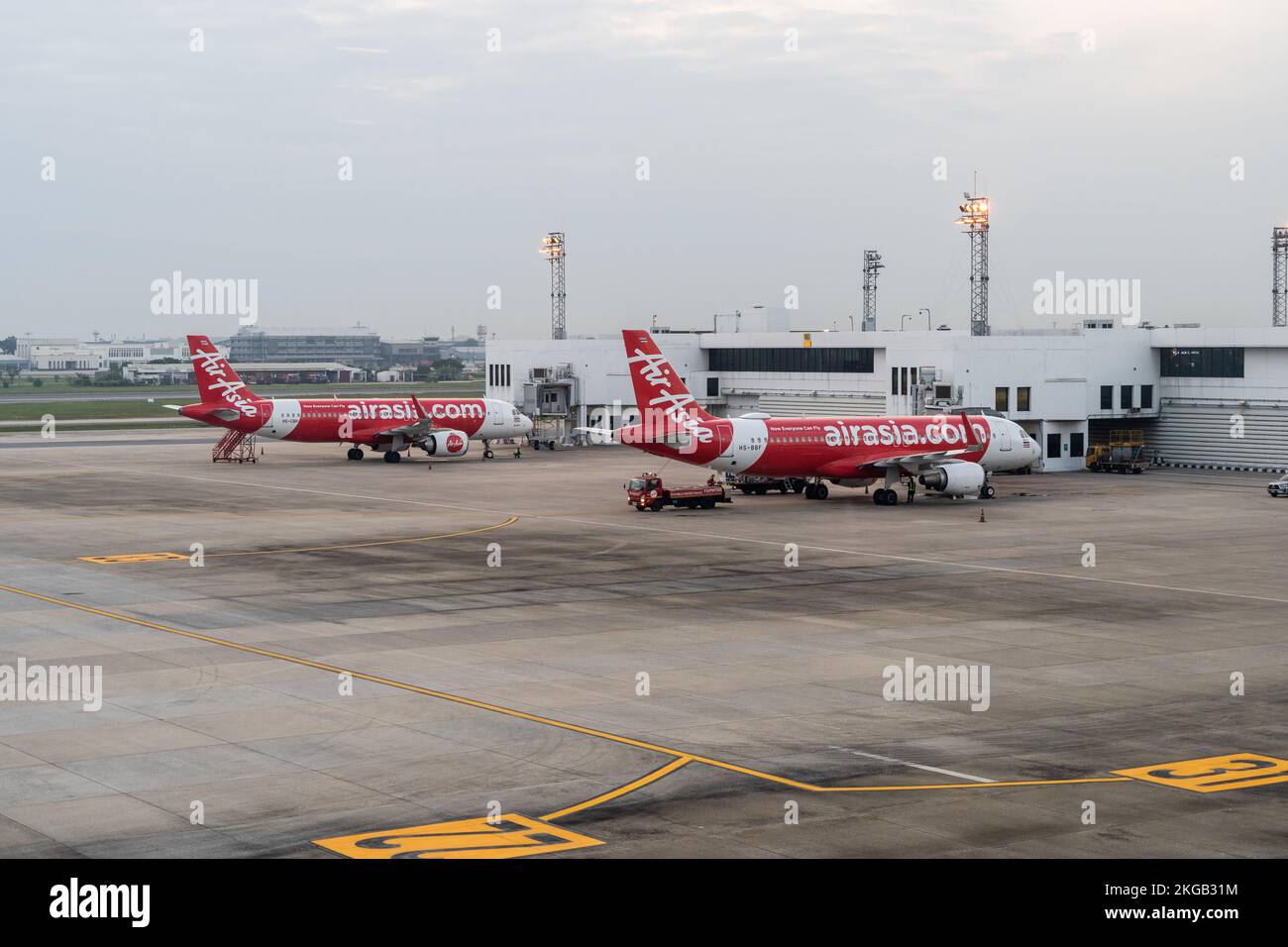 Bangkok, Thailand. 23rd Nov, 2022. Thai AirAsia (FD) Airbus A320-200 ...
