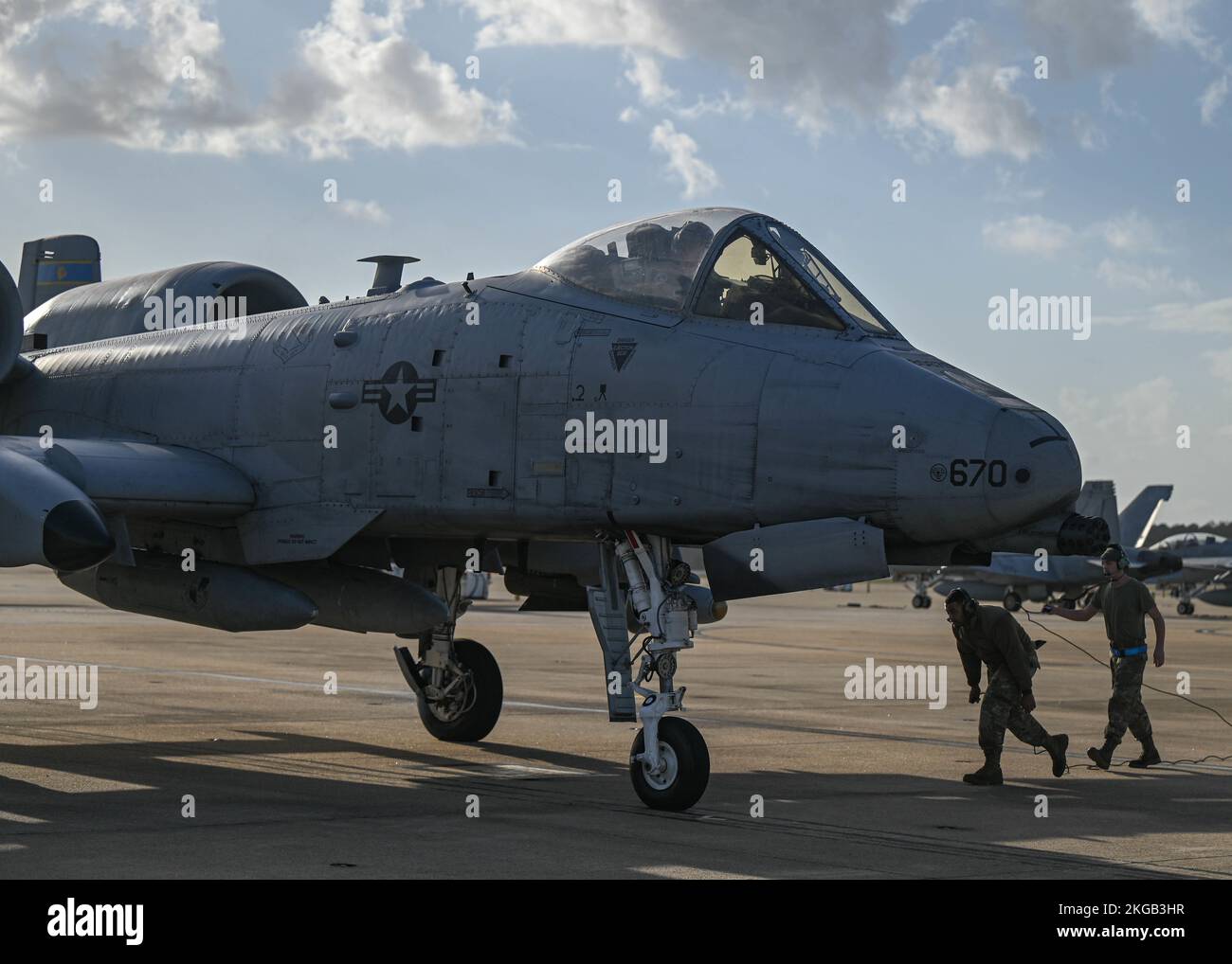 U.S. Air Force Airmen assigned to the 354th Fighter Generation Squadron ...