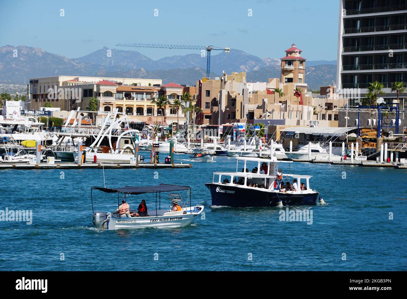Cabo San Lucas, Mexico - November 7, 2022 - Boats carrying tourists for ...