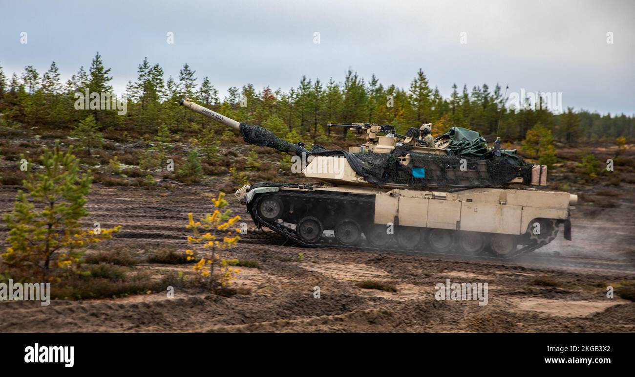 U.S. Army tankers assigned to the 6th Squadron, 9th Cavalry Regiment ...