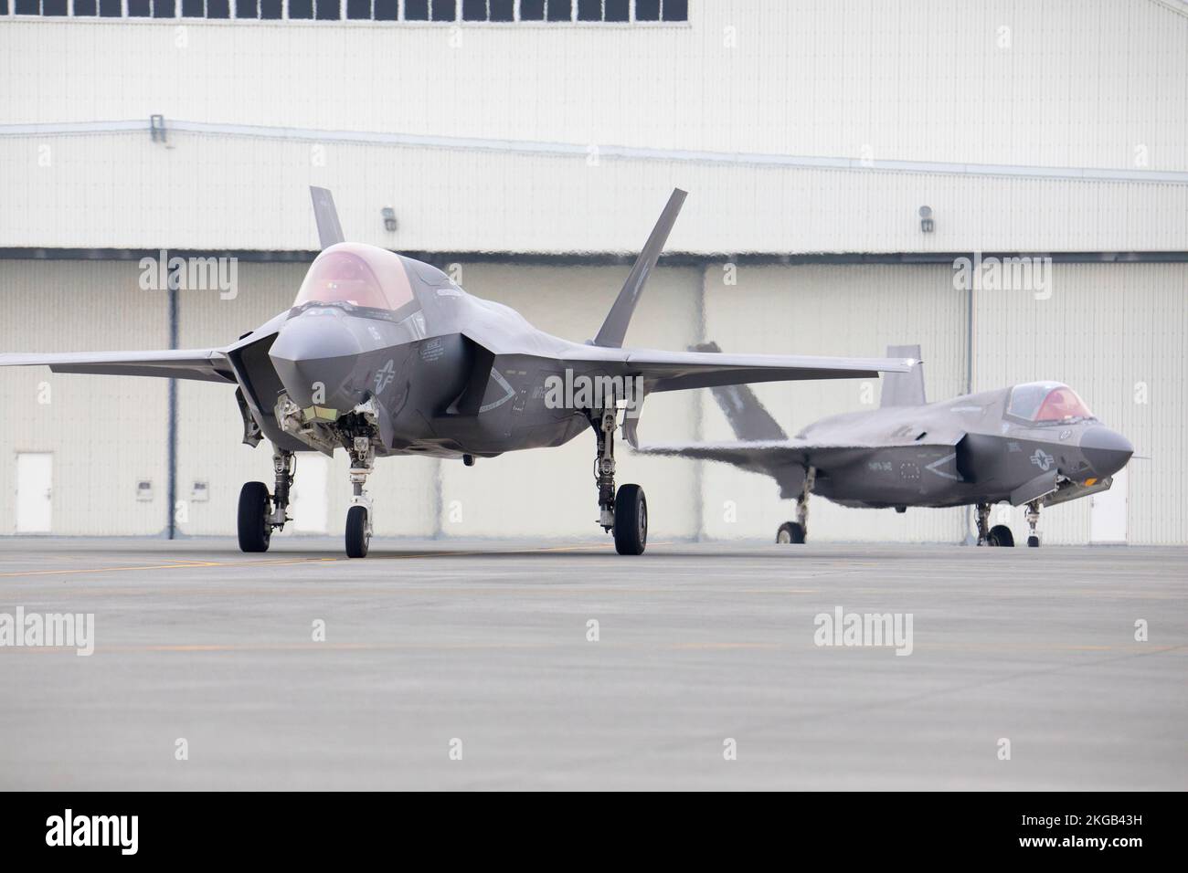 U.S. Marine Corps F-35B Lightning II aircraft with Marine Fighter ...