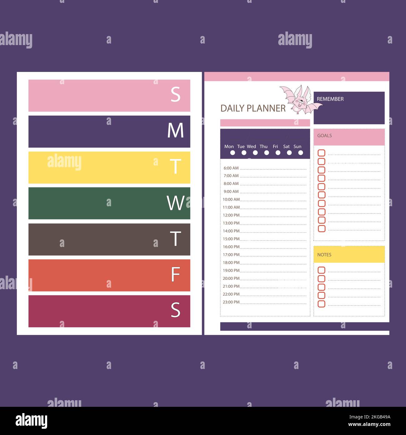 DAILY PLANNER HALLOWEEN Holiday Printable Template Organizer Schedule ...