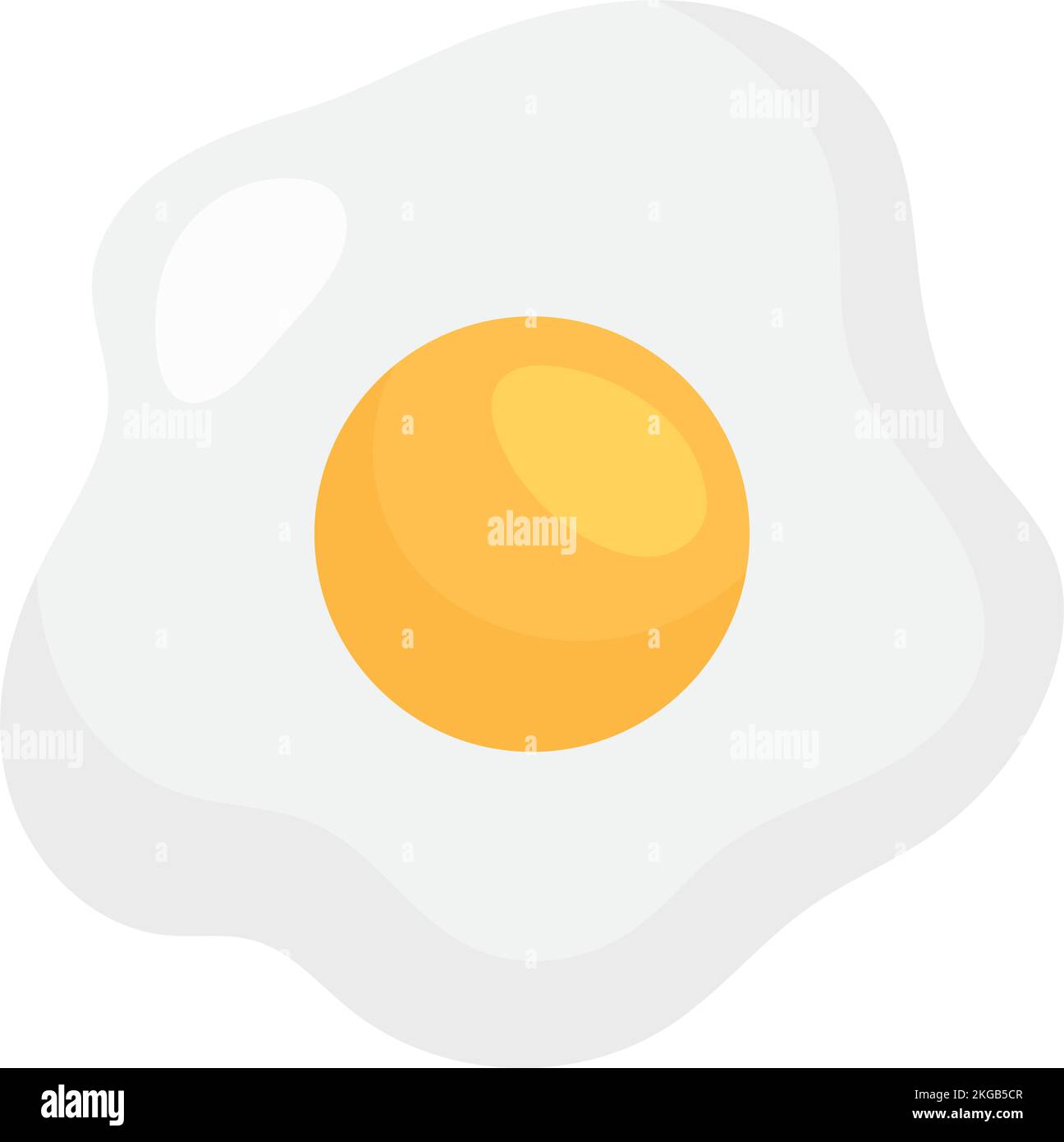 fried egg icon Stock Vector Image & Art - Alamy