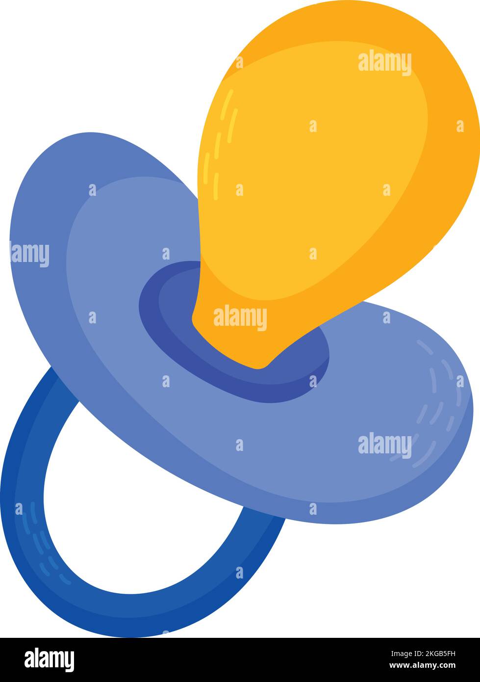 Pacifier baby object childhood Stock Vector Images - Alamy