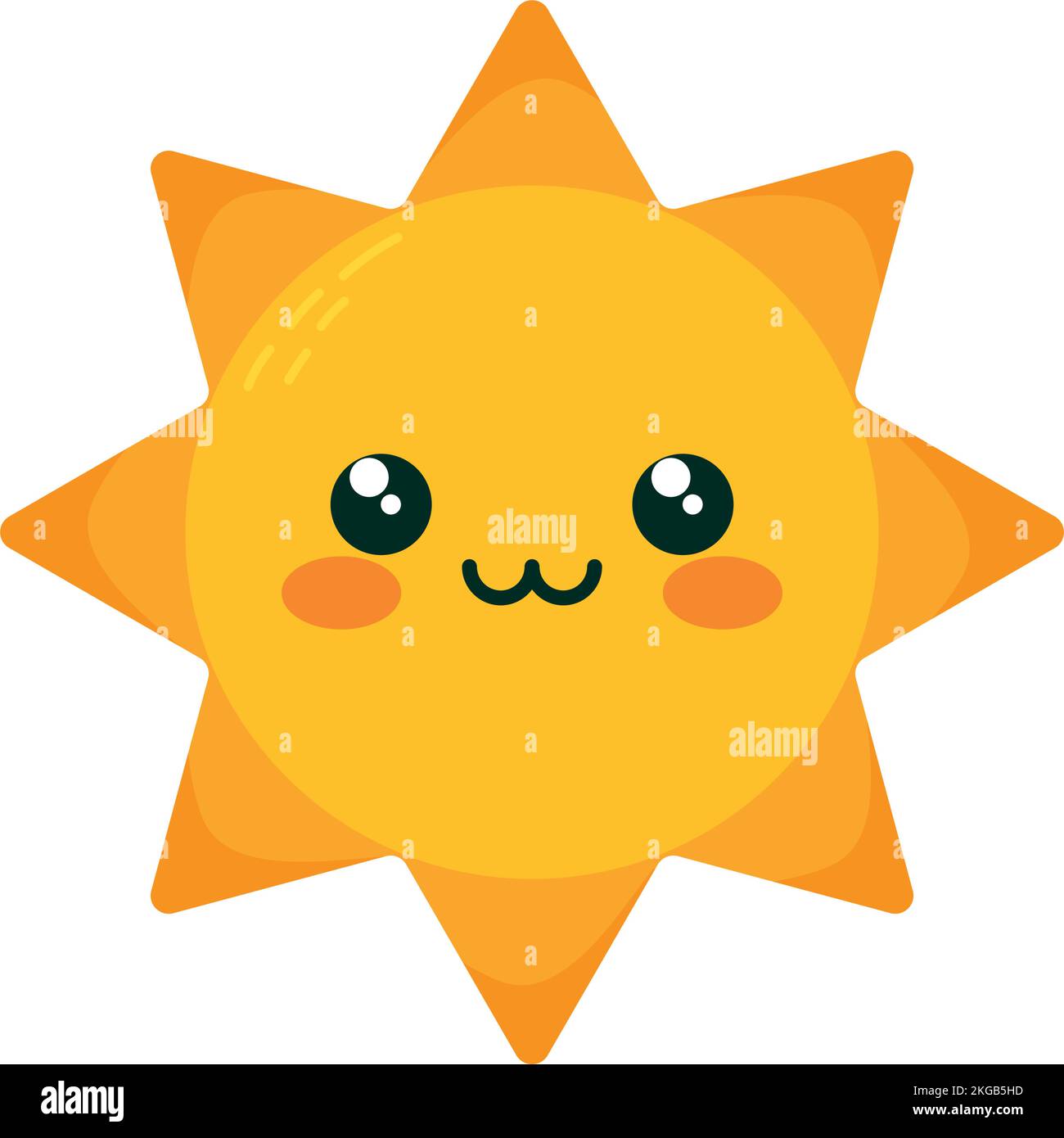 cute sun icon Stock Vector Image & Art - Alamy