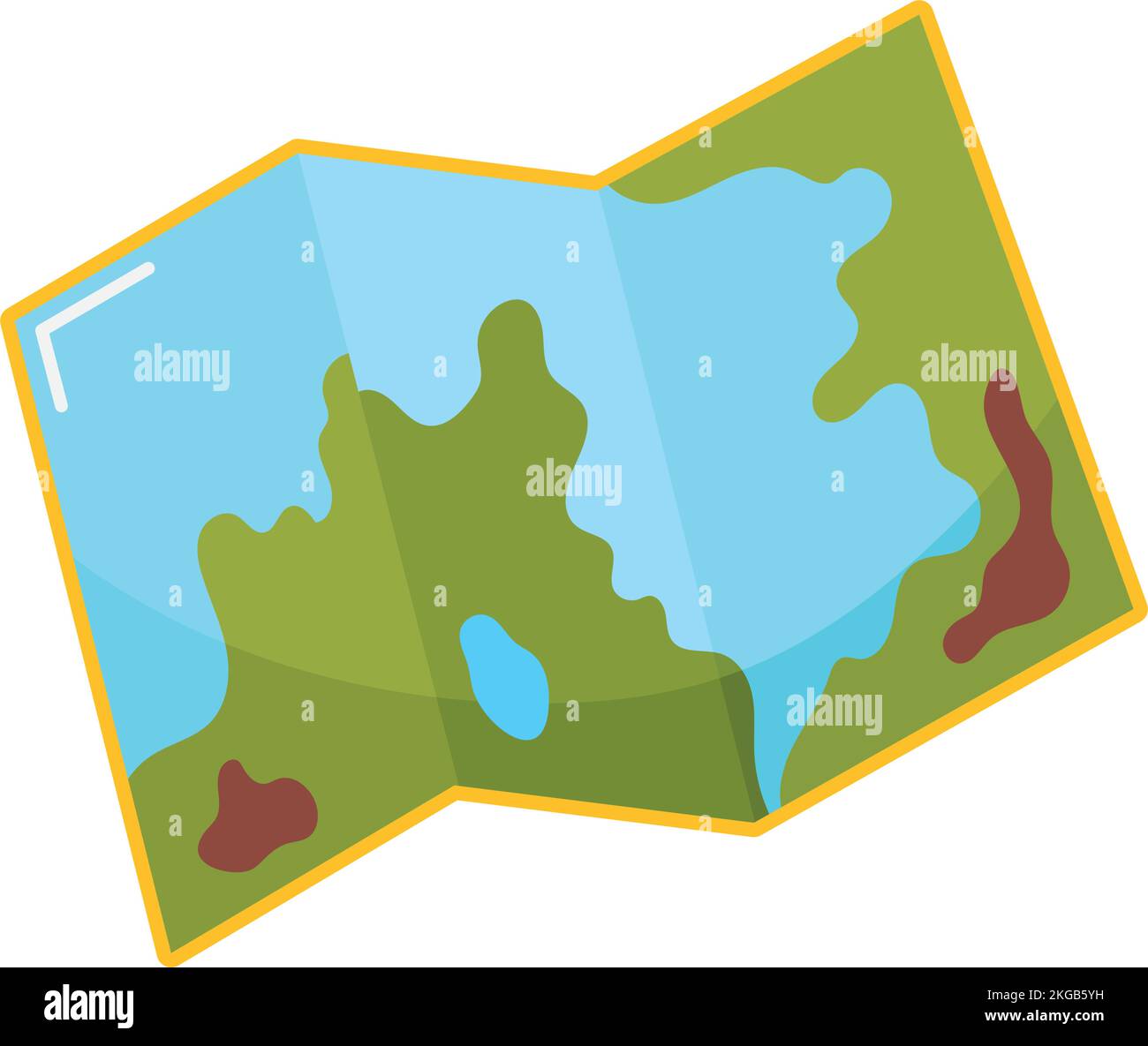 forest map icon Stock Vector Image & Art - Alamy