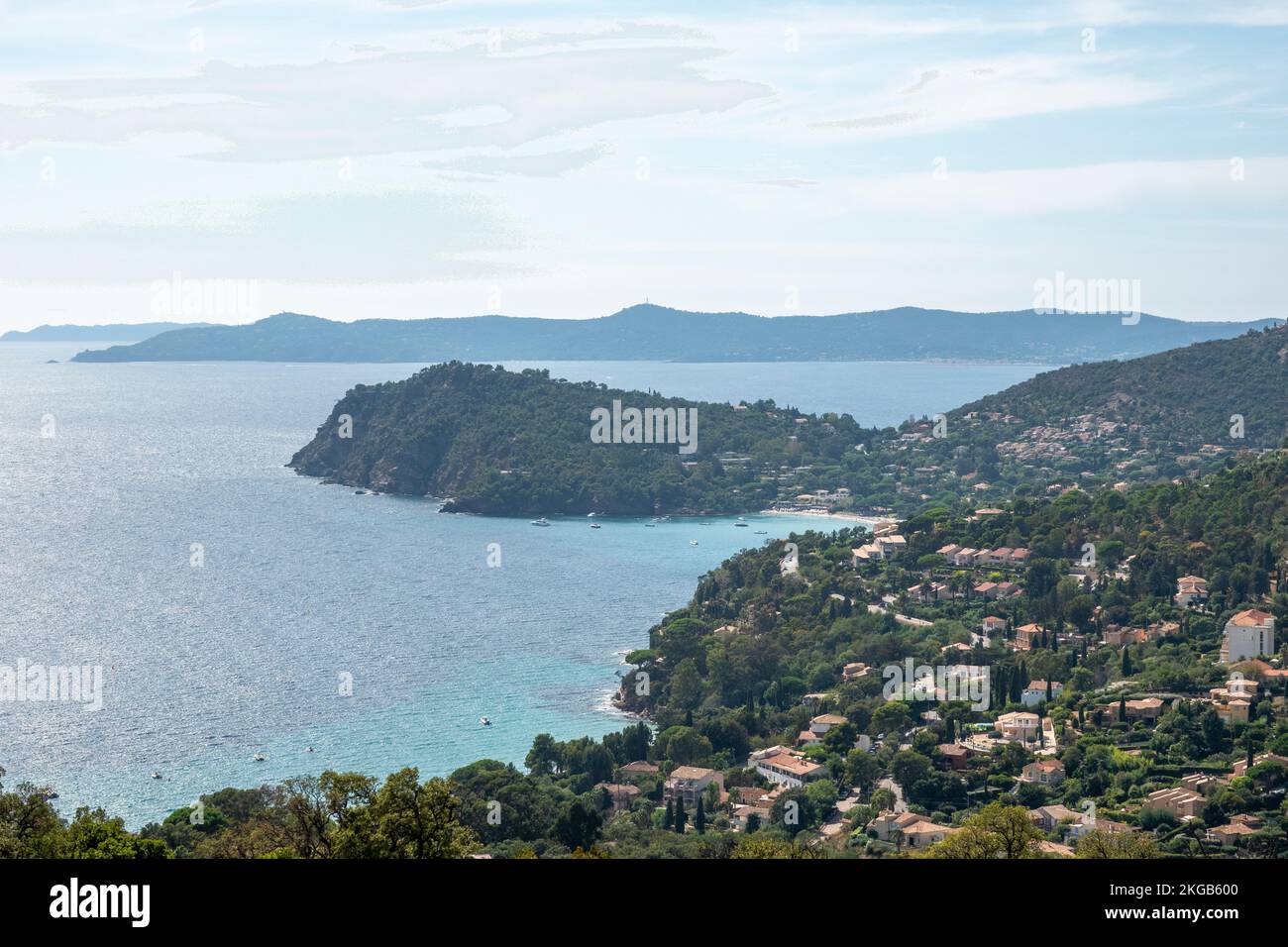 Le Lavancou famous Cap Nègre,France,Europe Stock Photo - Alamy