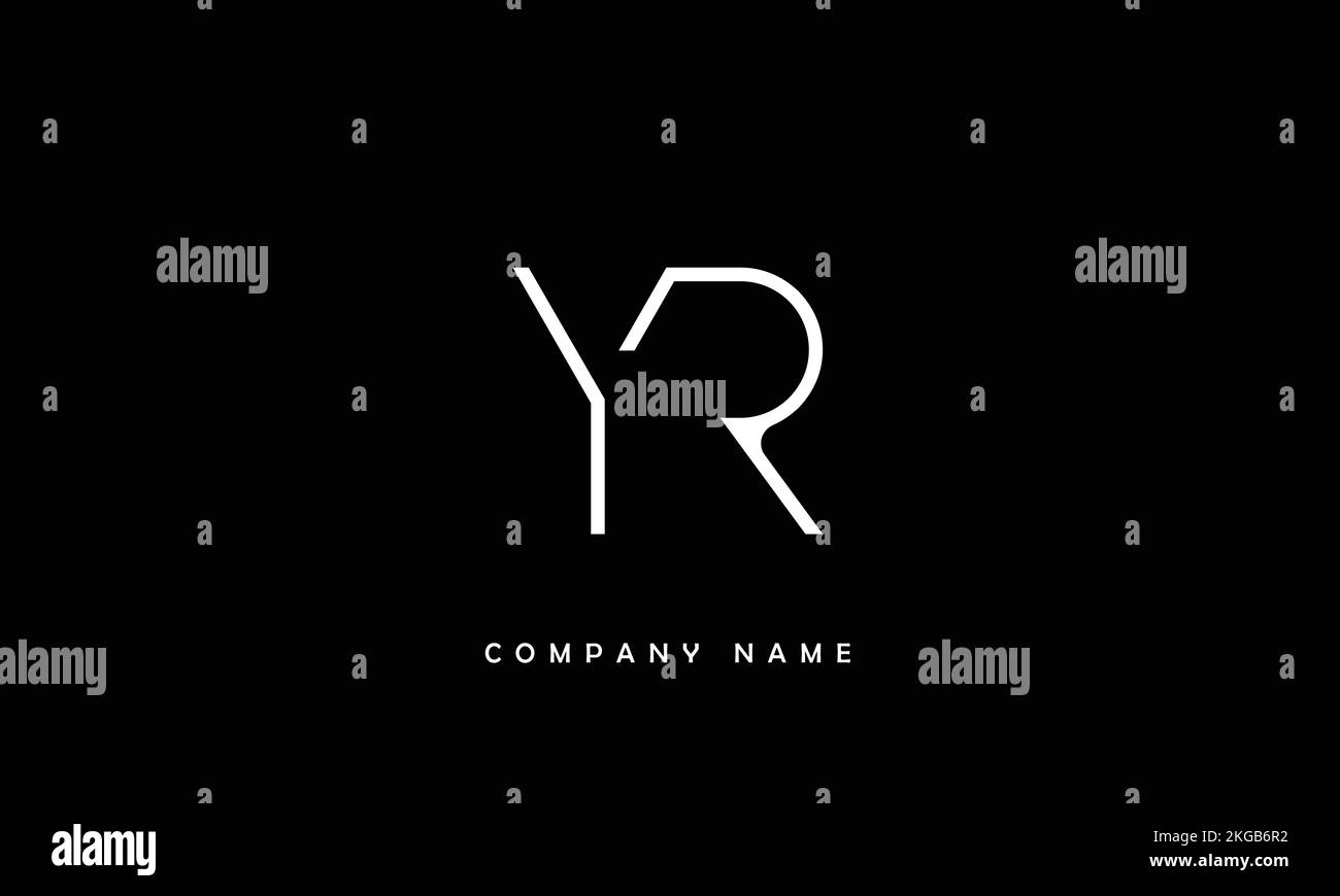 Yr logo vector vectors hi-res stock photography and images - Alamy