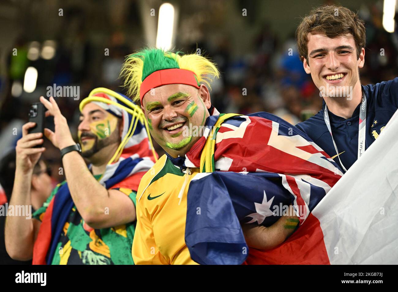 Australian soccer fans in fifa hi-res stock photography and images - Alamy