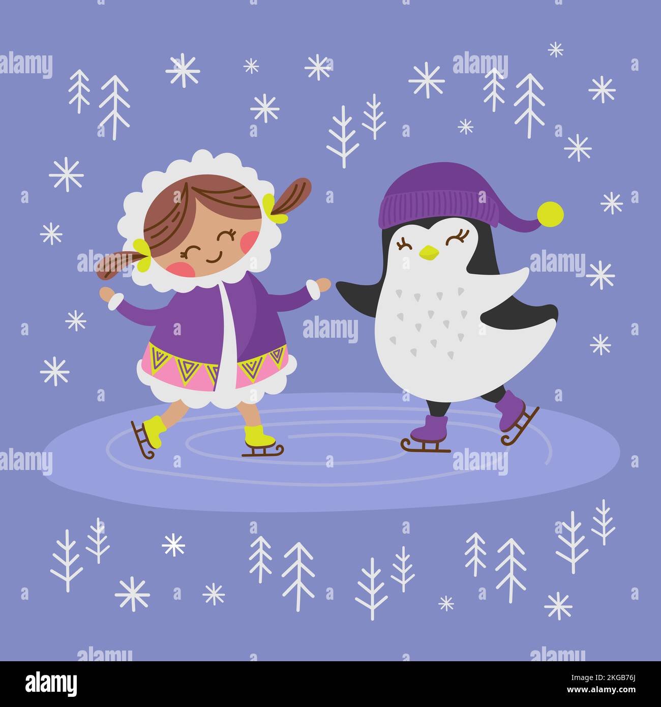 Eskimo girl Stock Vector Images - Alamy