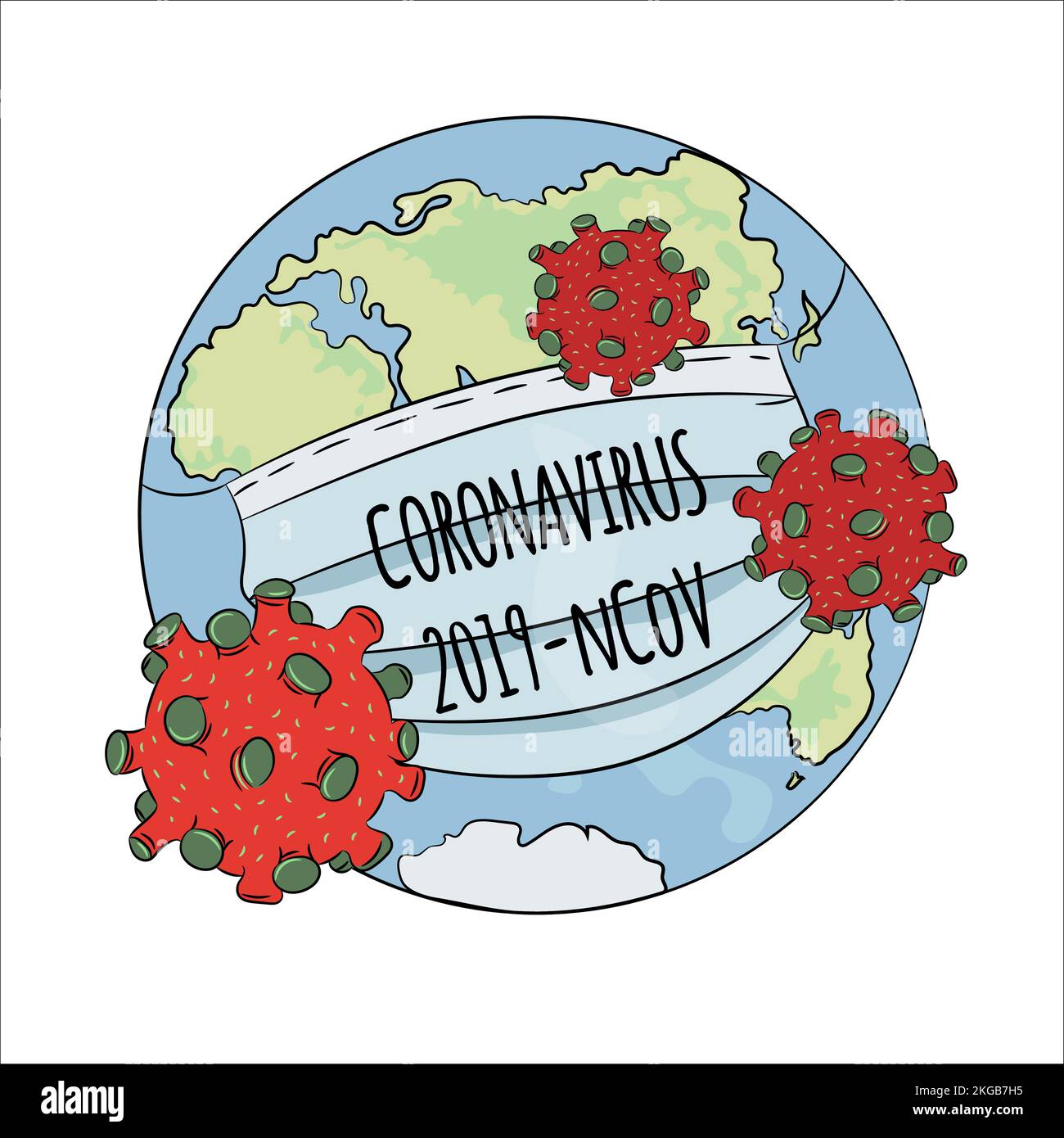 EPIDEMIC NCOV 2019 Coronavirus Health Earth Human Epidemic Medicine ...