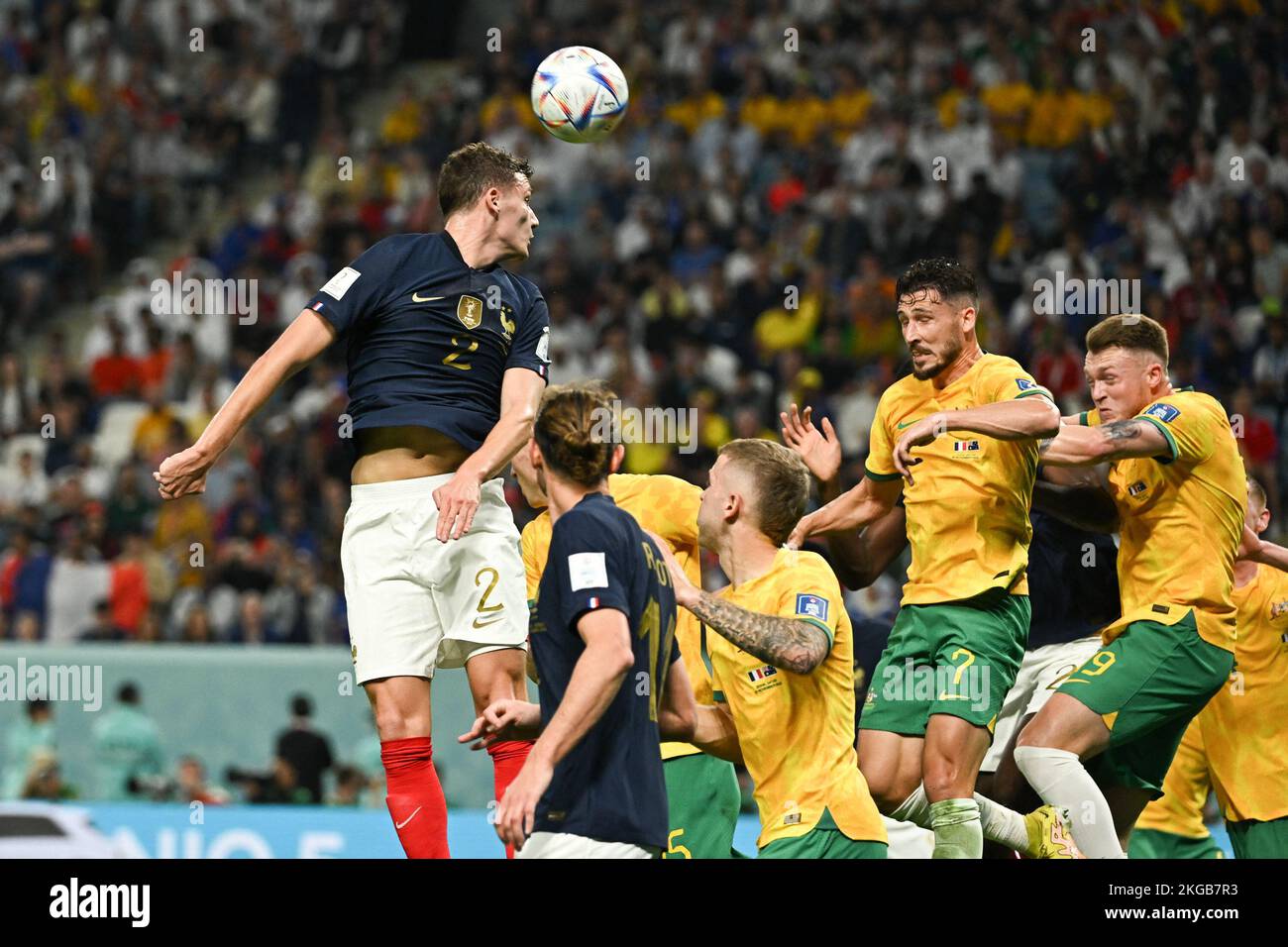 Doha, Qatar, November 22, 2022. during France v Australia match of the ...