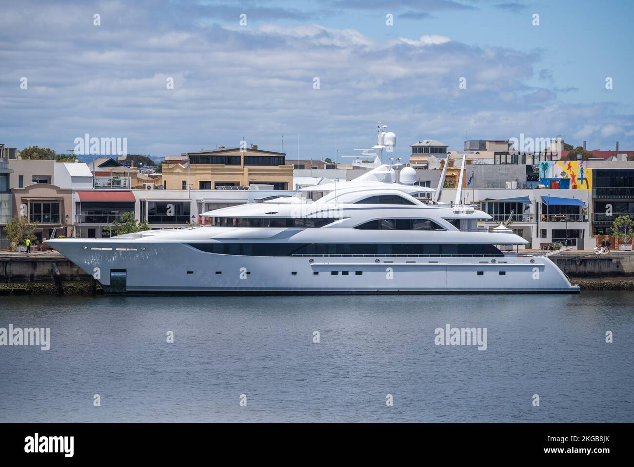 23 November 2022: Superyacht Satori by Delta Marine, docks in Port ...