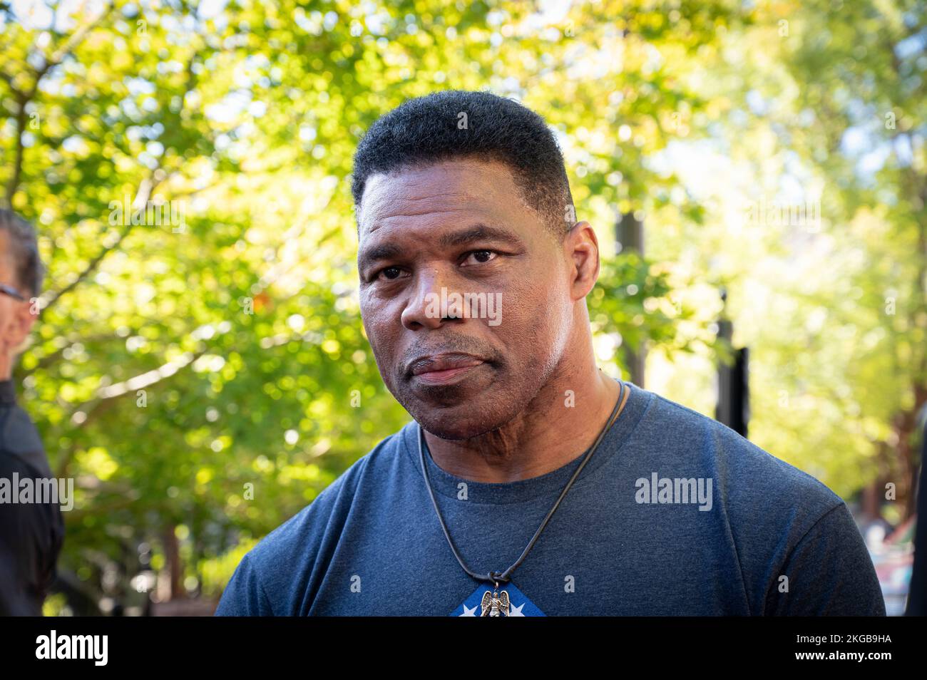Dallas, Georgia, USA. 26th Sep, 2022. HERSCHEL WALKER, Republican ...