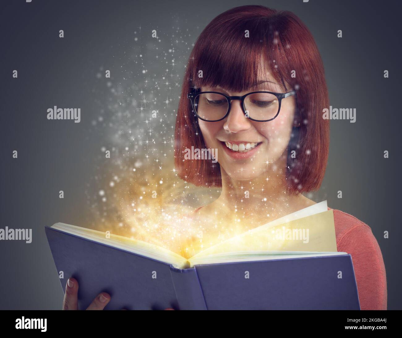 Captivated by a world of endless possibilities. A cropped shot of a ...