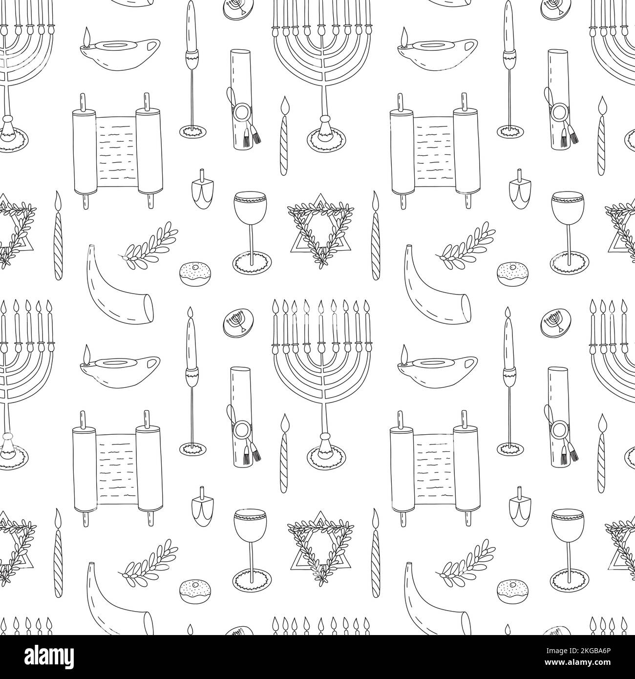 Star david seamless pattern Stock Vector Images - Alamy