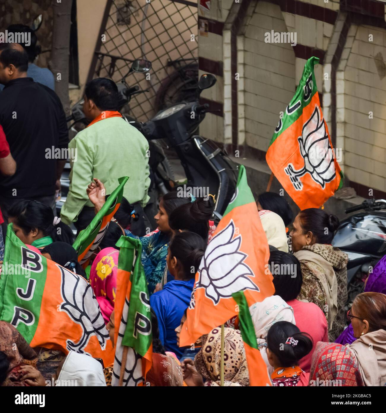 New Delhi, India, November 20 2022 - Bharatiya Janata Party (BJP ...