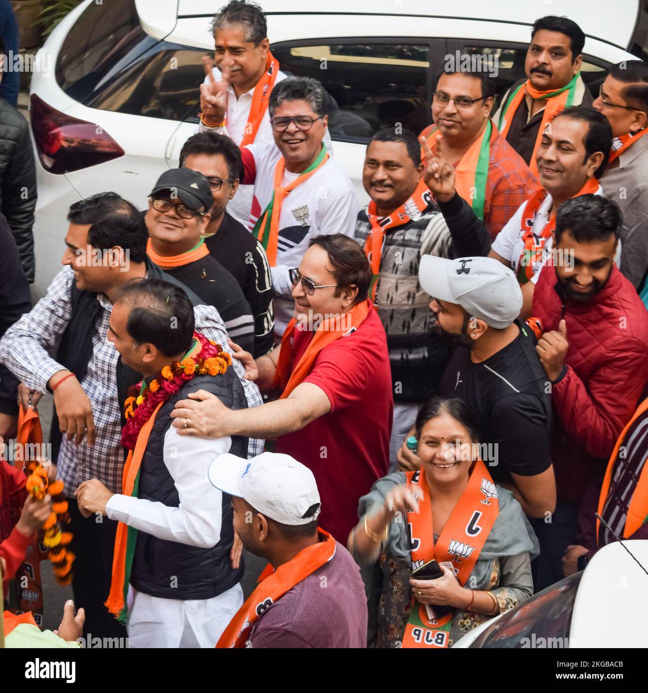 New Delhi, India, November 20 2022 - Bharatiya Janata Party (BJP ...