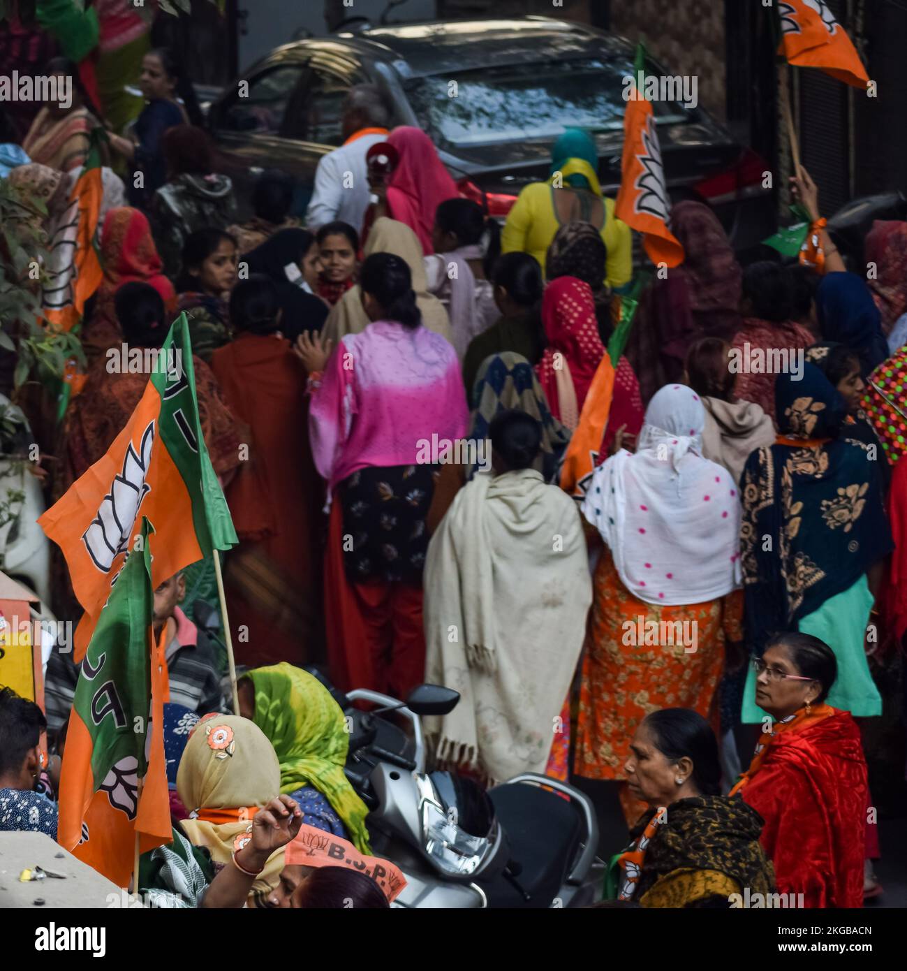 New Delhi, India, November 20 2022 - Bharatiya Janata Party (BJP ...