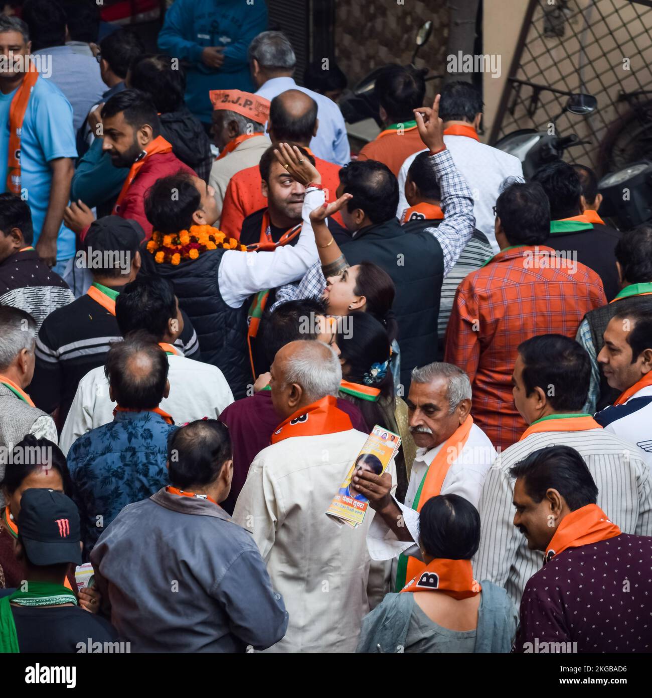 New Delhi, India, November 20 2022 - Bharatiya Janata Party (BJP ...