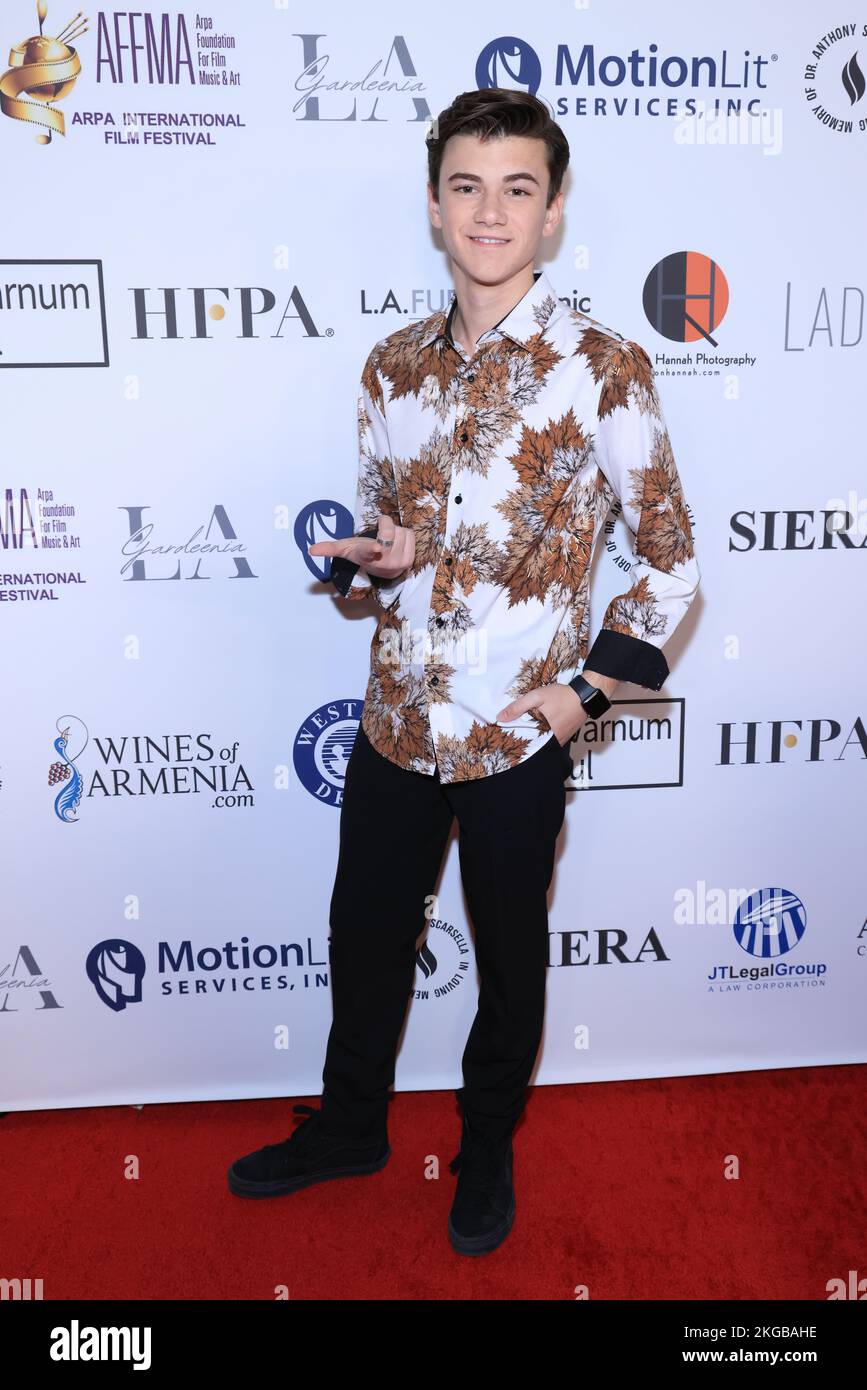 Beverly Hills, California, USA. 20th November, 2022. Alexander James ...