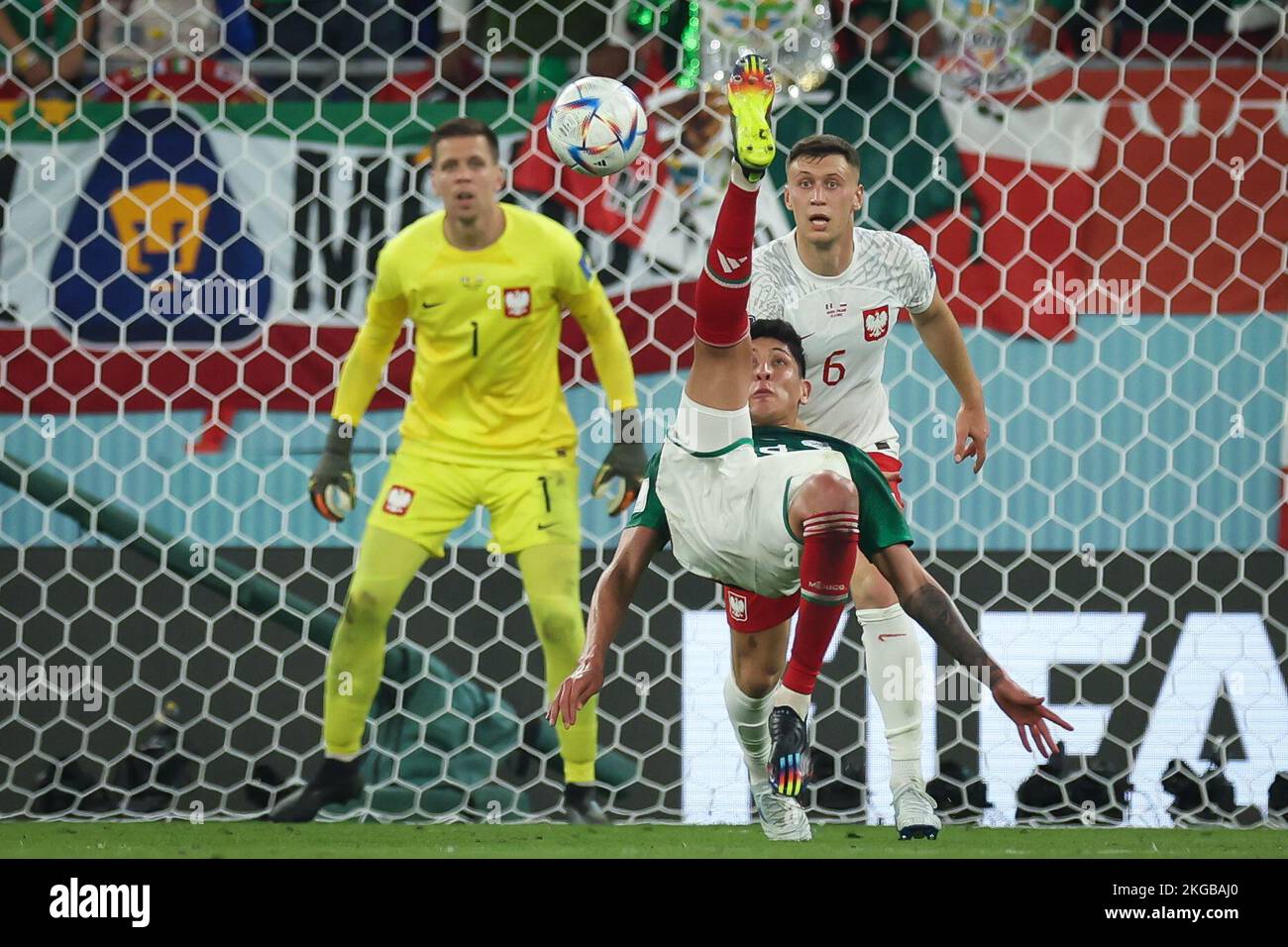 Doha, Qatar. 22nd Nov, 2022. Soccer: World Cup, Mexico - Poland ...