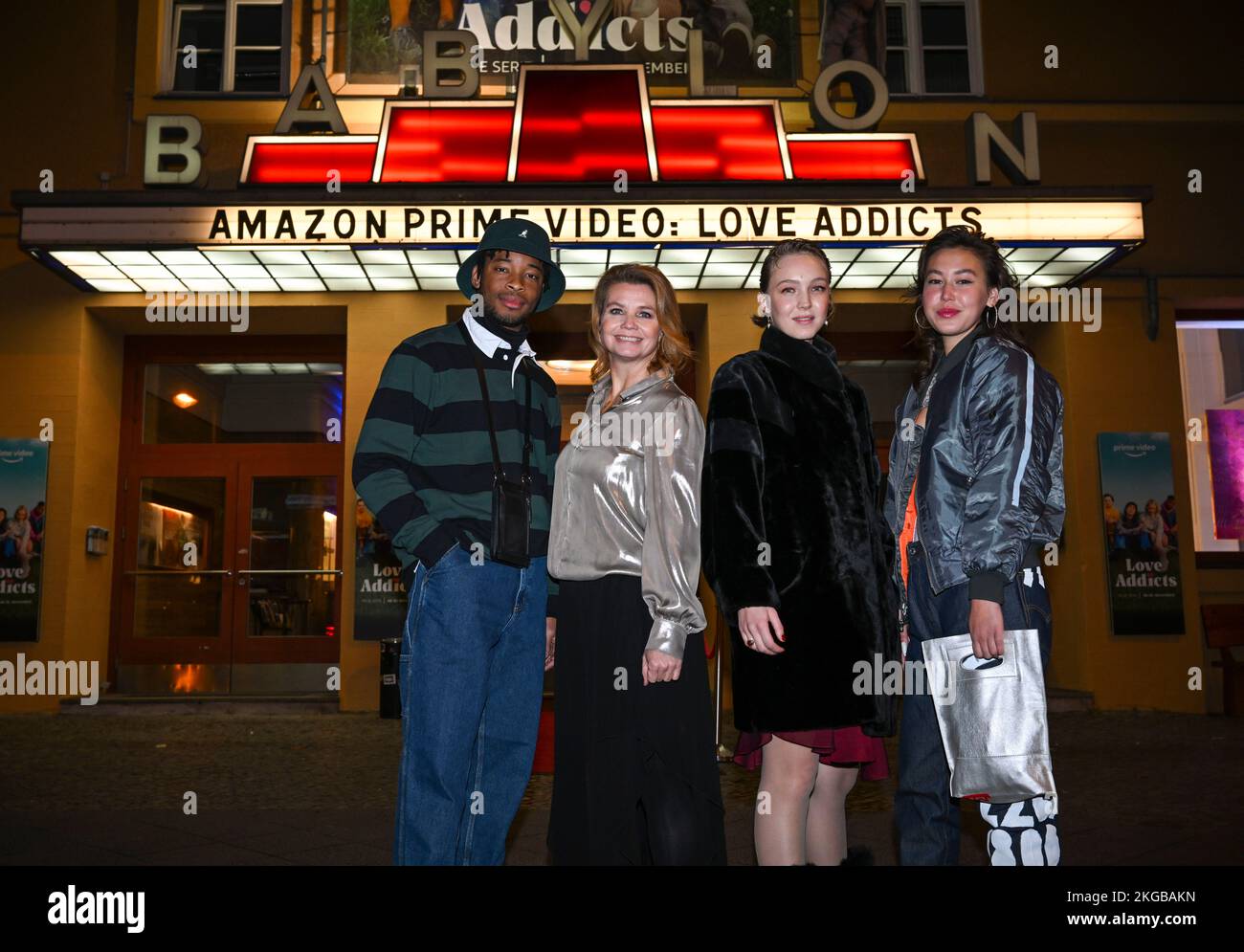 Berlin, Germany. 22nd Nov, 2022. The cast of the series Dimitri Abold ...