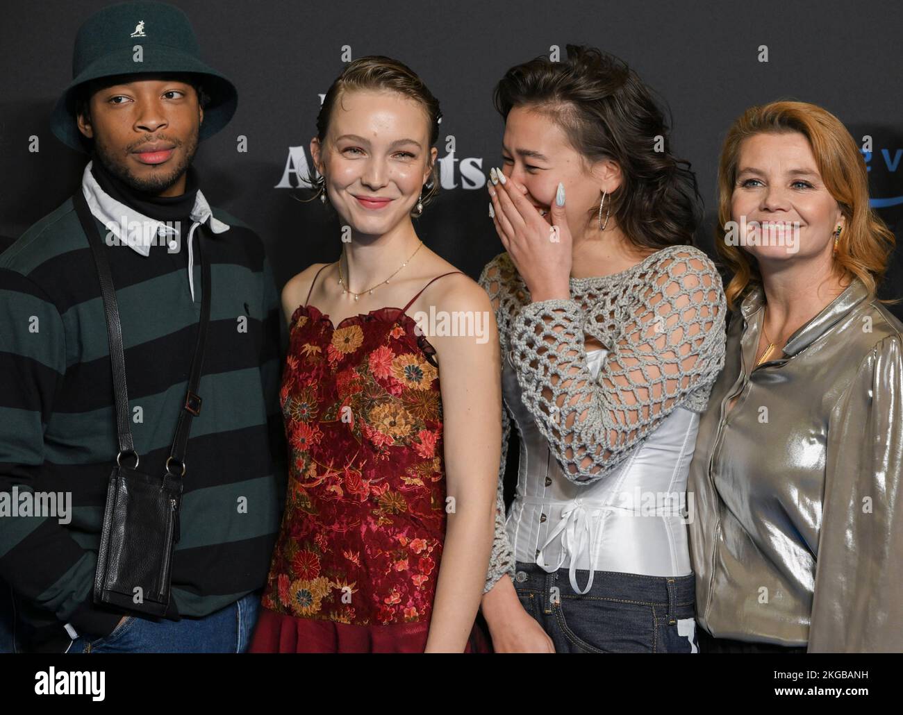 Berlin, Germany. 22nd Nov, 2022. The cast of the series Dimitri Abold ...