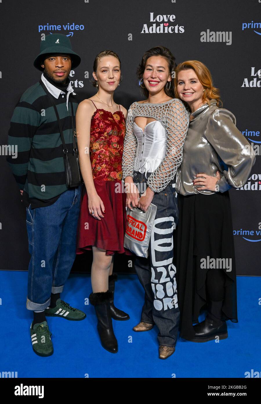 Berlin, Germany. 22nd Nov, 2022. The cast of the series Dimitri Abold ...