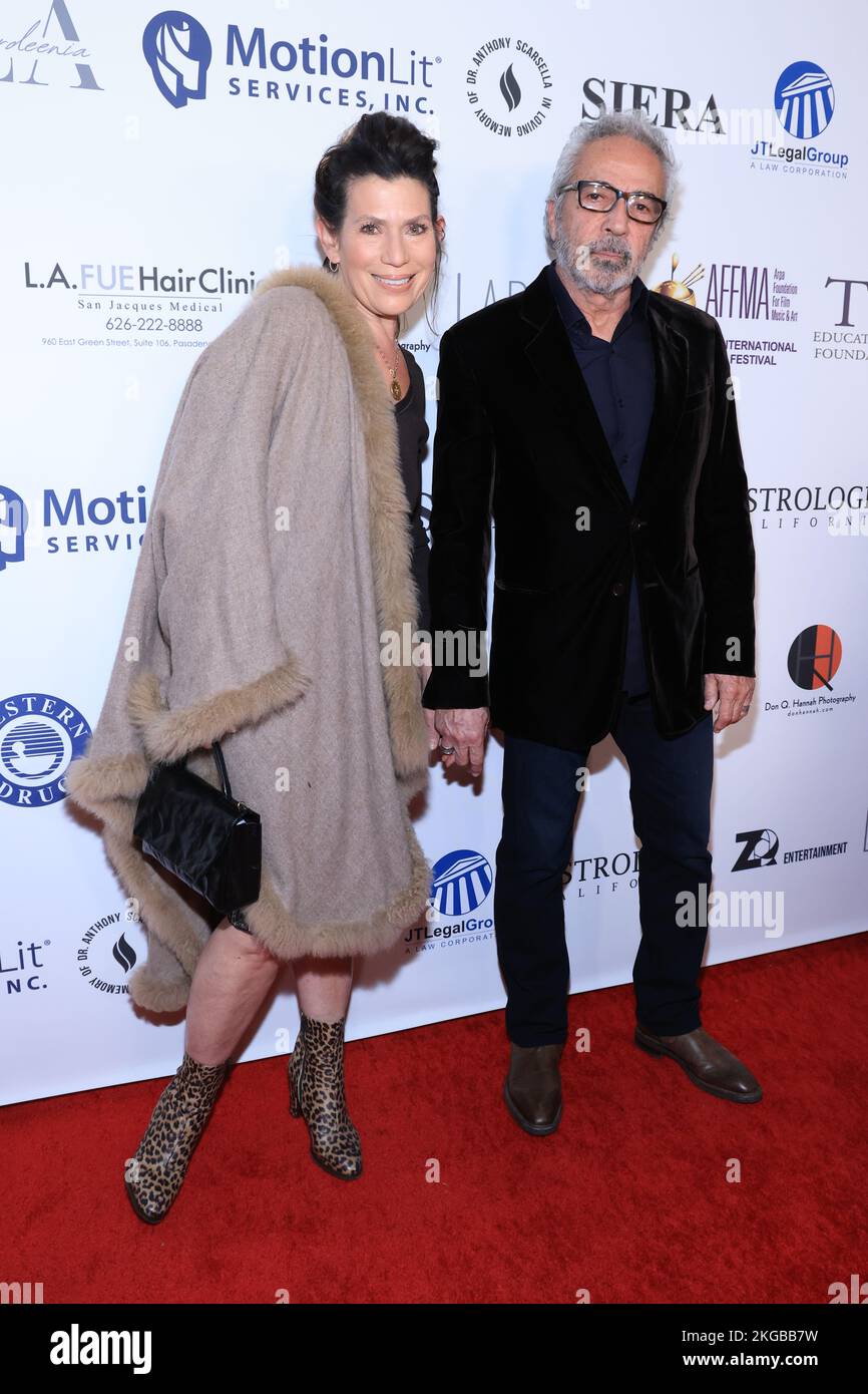 Beverly Hills, California, USA. 20th November, 2022. A guest and Arthur ...