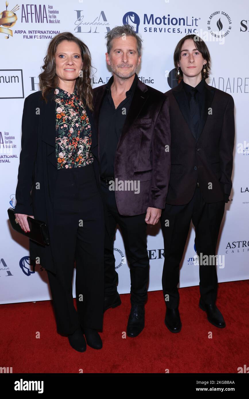 Beverly Hills, California, USA. 20th November, 2022. Aaron Ryder and ...