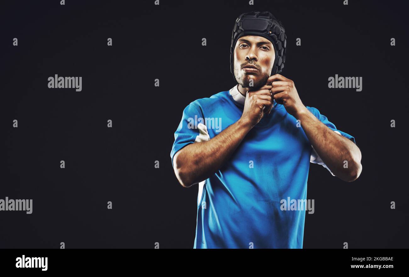 All black rugby player hi-res stock photography and images - Alamy