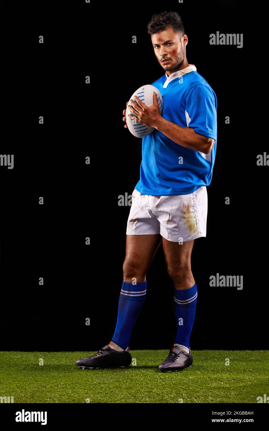 Some of us carry our heart in our arms. a young rugby player on the ...