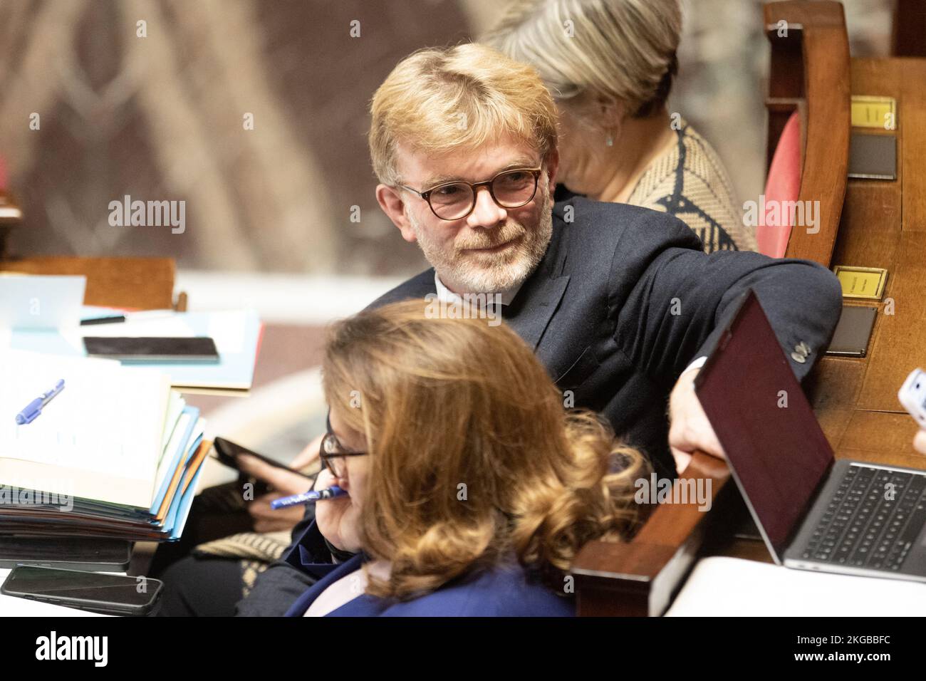 French Minister of Agriculture and Food Sovereignty Marc Fesneau ...
